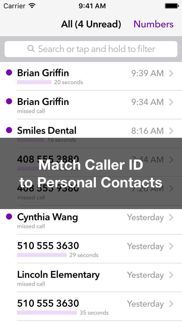 Answer Cloud — Visual Voicemail with Transcription